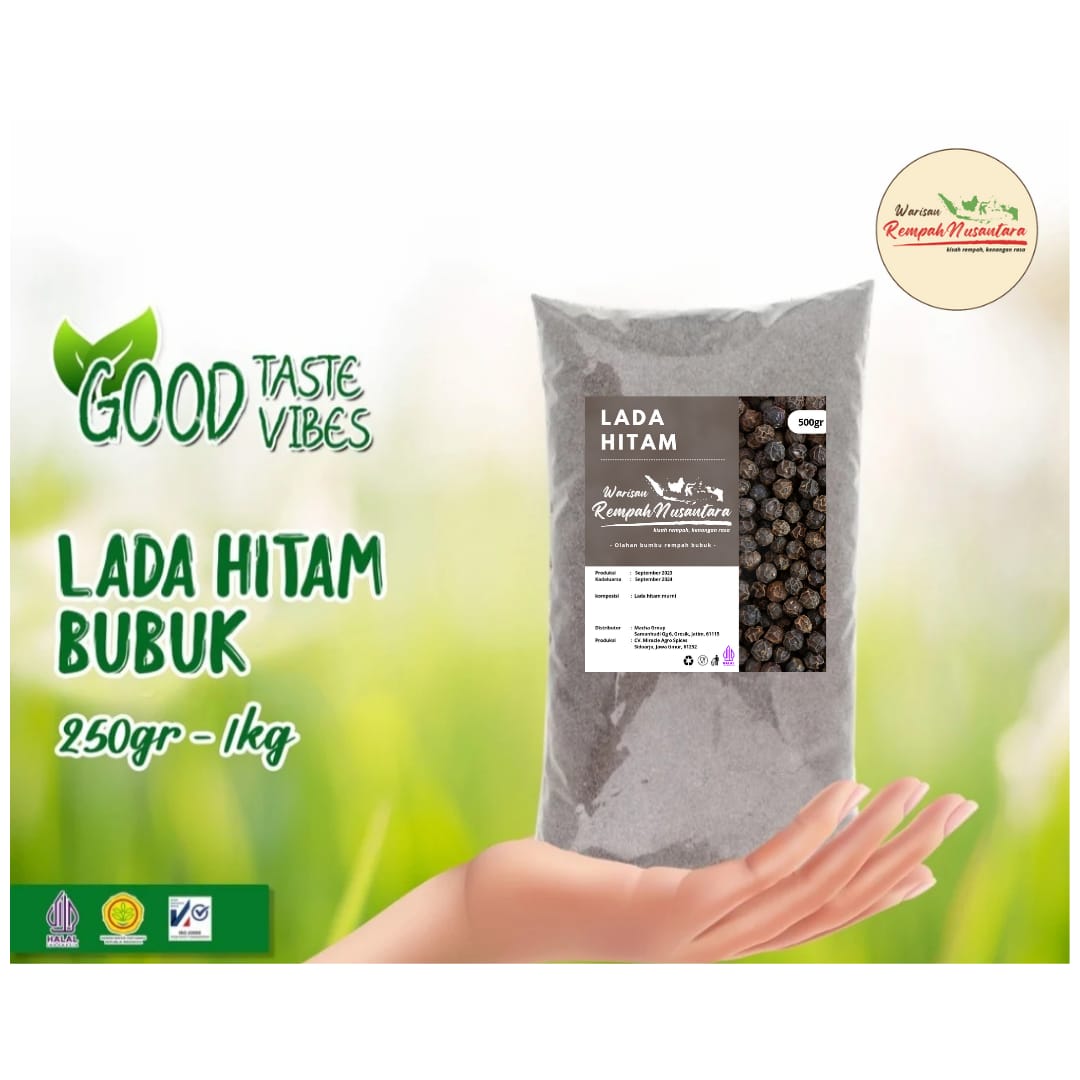 Lada Hitam Bubuk | Inaexport