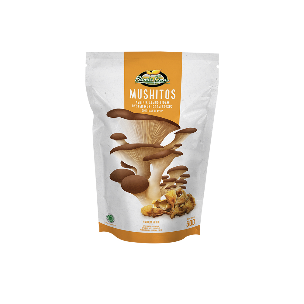 Mushitos Oyster Mushroom Crisps Original | Inaexport