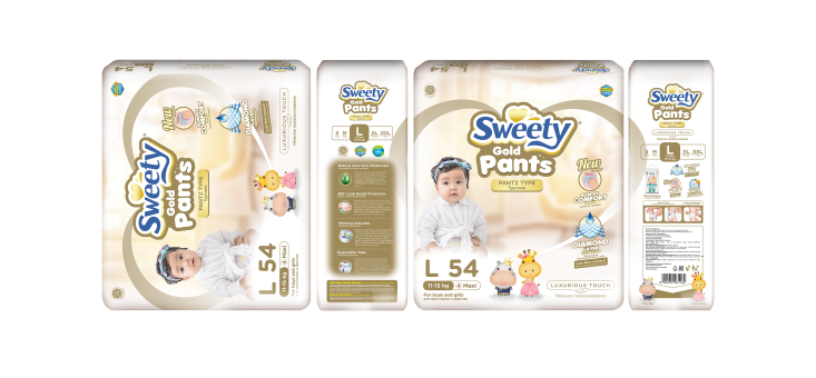 SWEETY GOLD PANTS | Inaexport