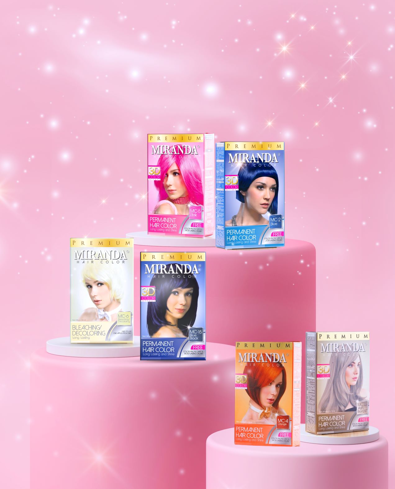 Miranda Hair Color 30 ml | Inaexport