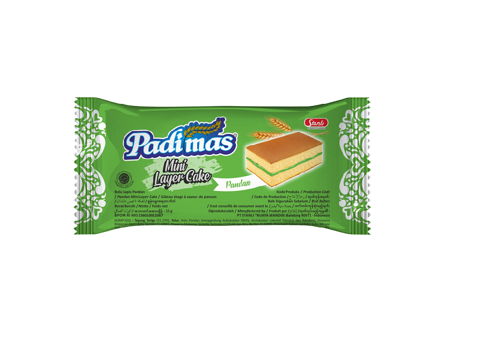 Padimas Mini Layer Cake Pandan | Inaexport