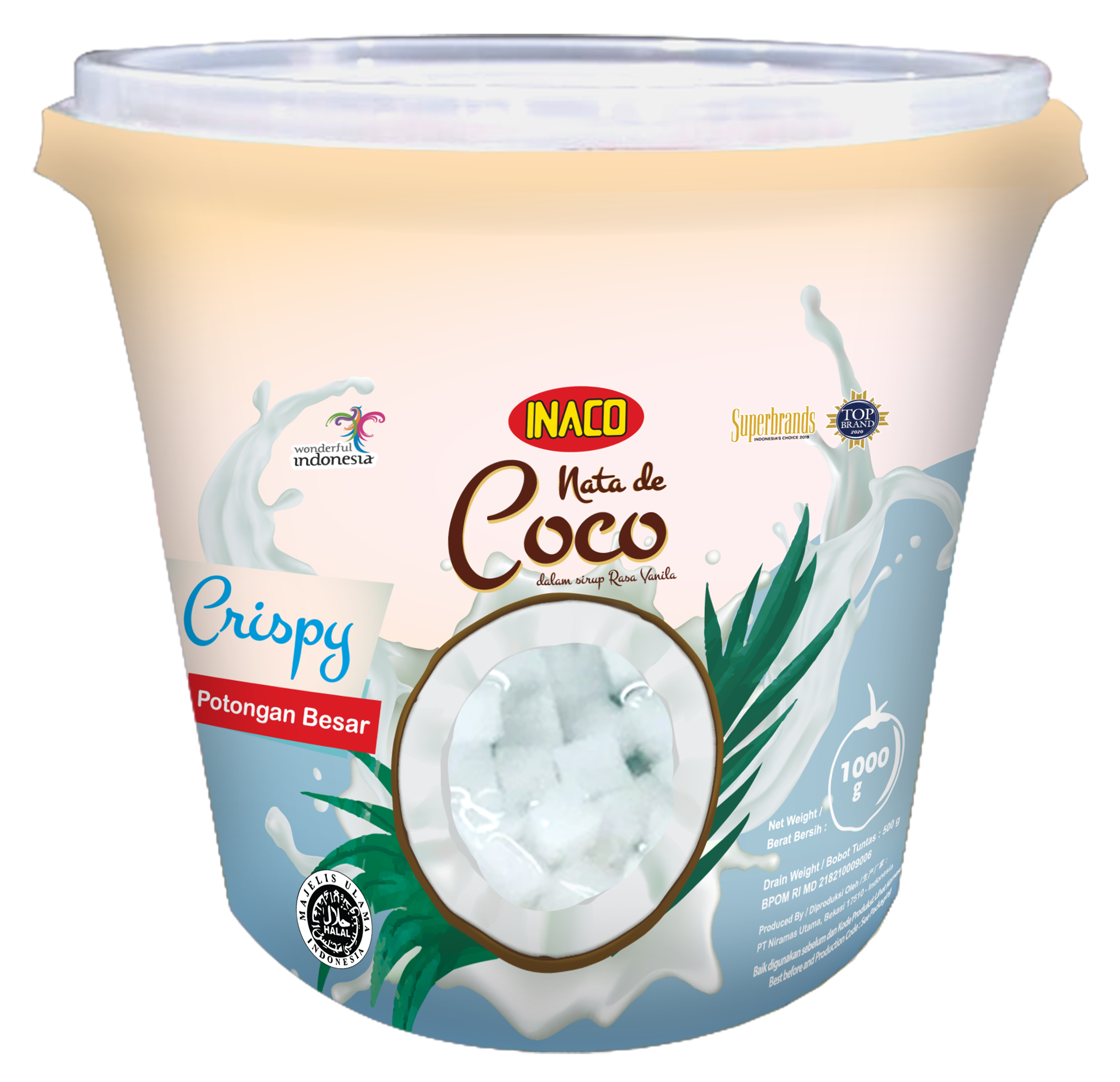 INACO CREAM OF COCO CRISPY | Inaexport