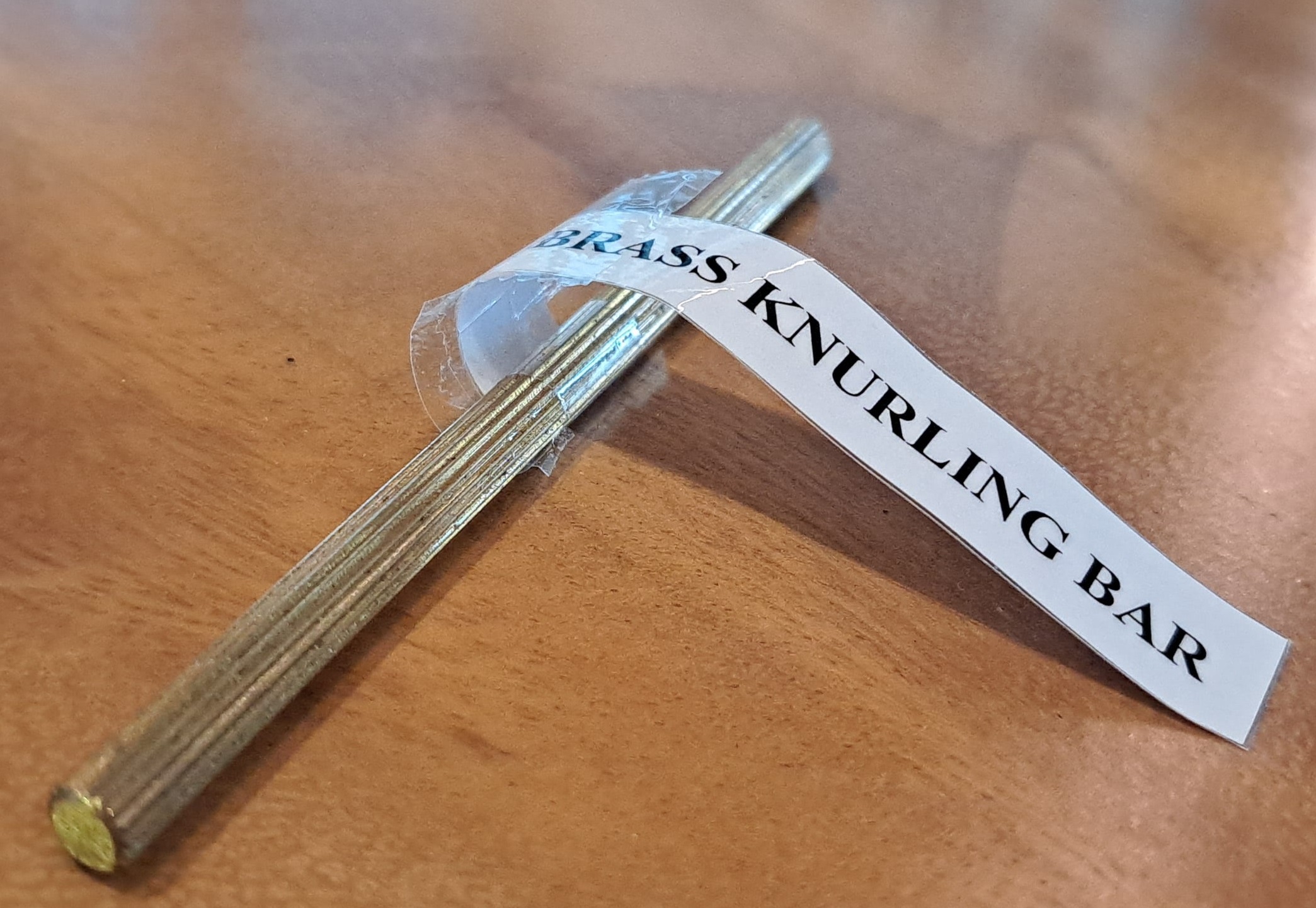 BRASS KNURLING BAR | Inaexport