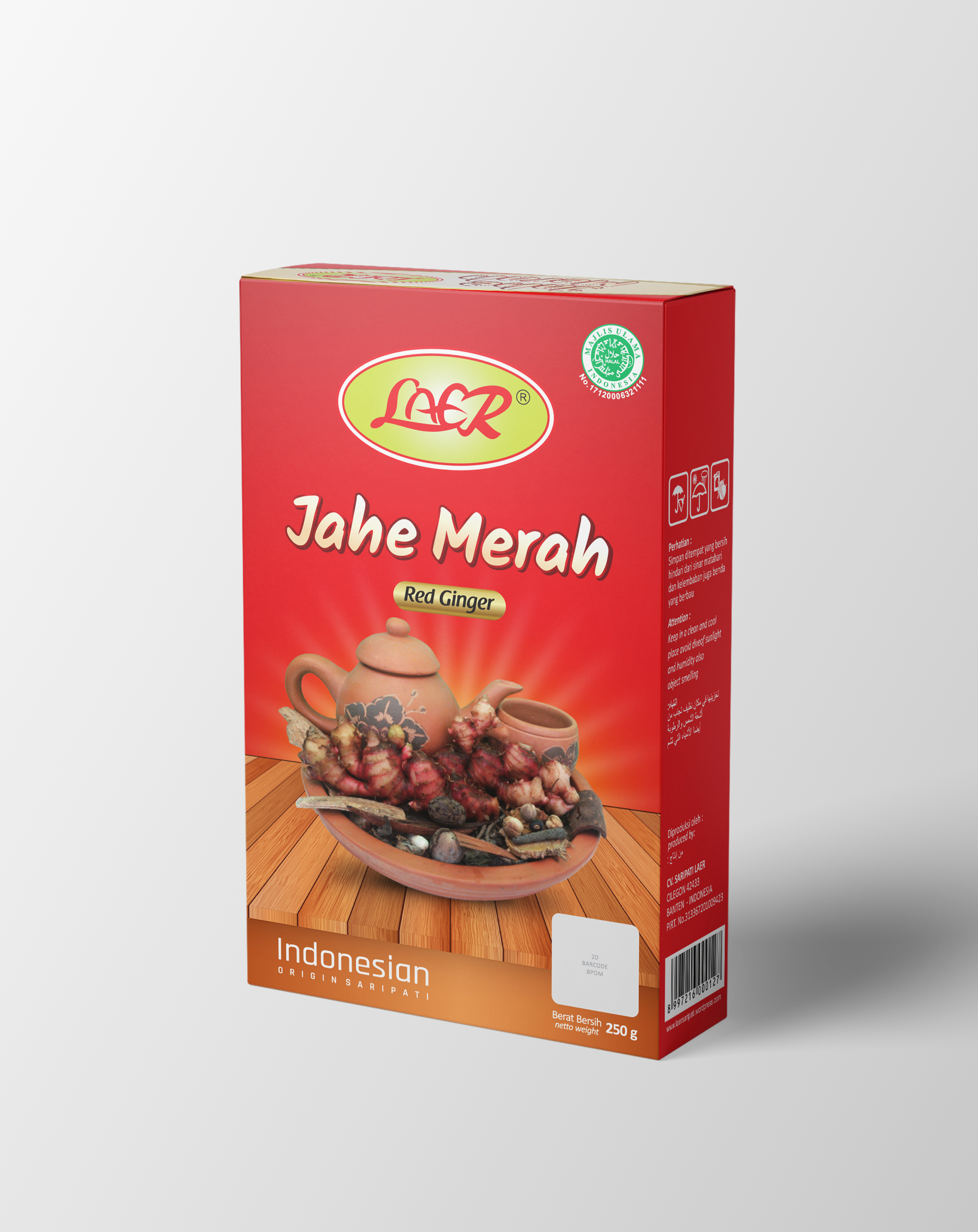 Instant Red Ginger Powder | Inaexport