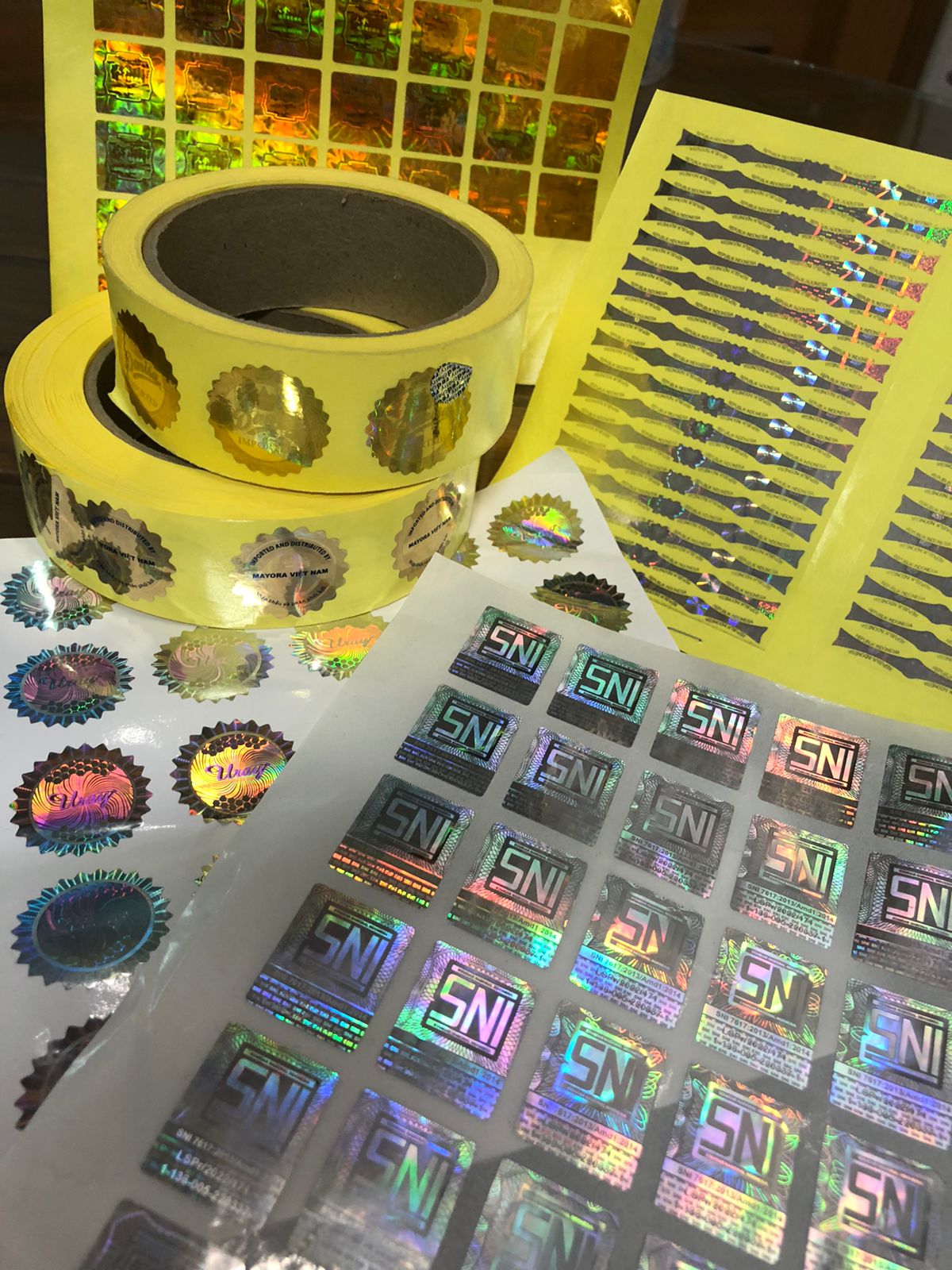 Holographic Sticker | Inaexport