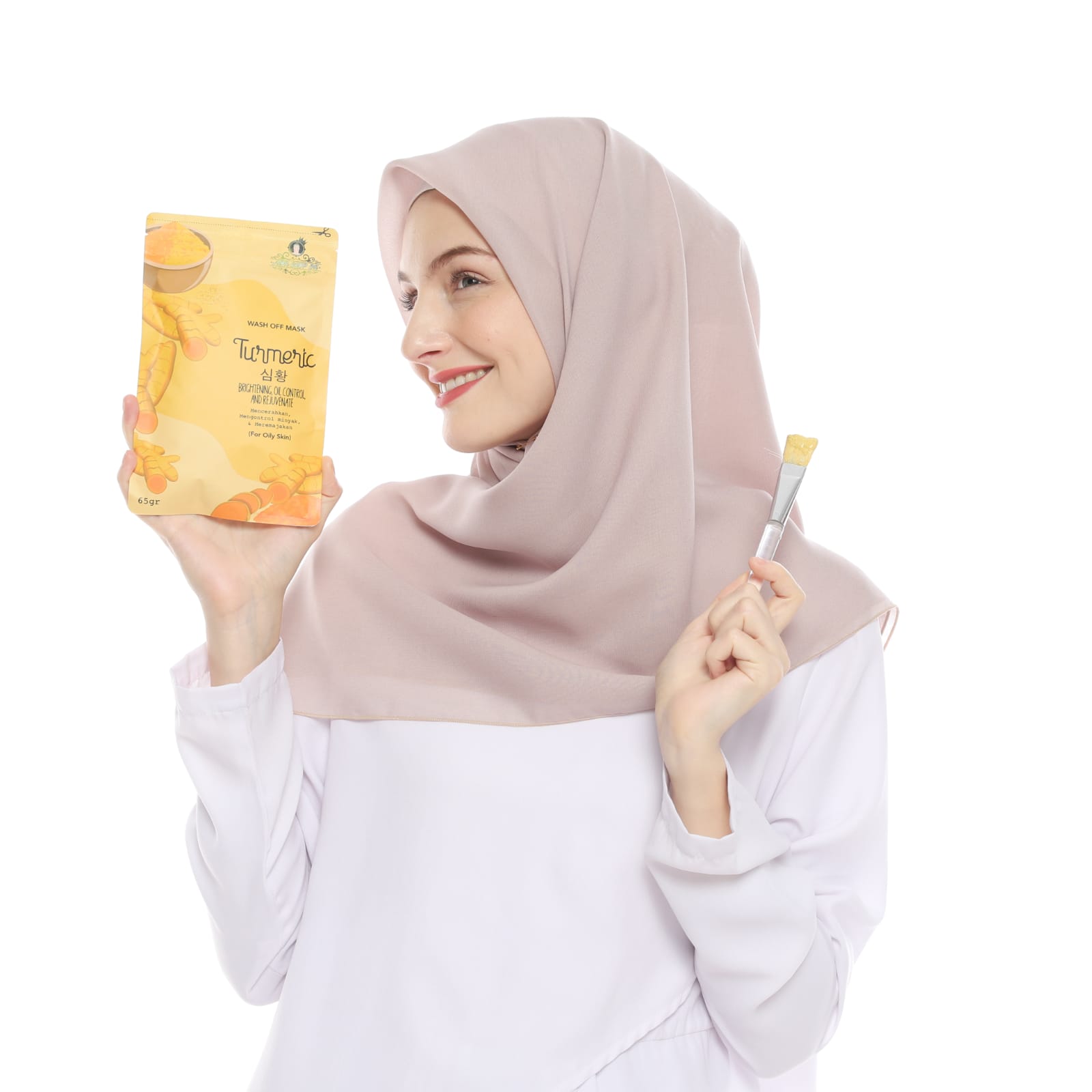 Masker Natural Turmeric | Inaexport