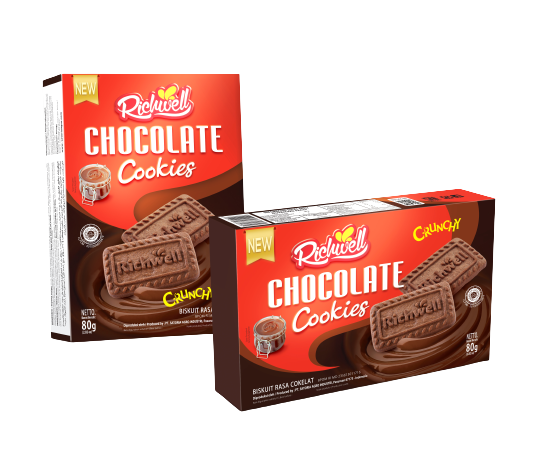 Richwell Cookies 80gr Showbox | Inaexport