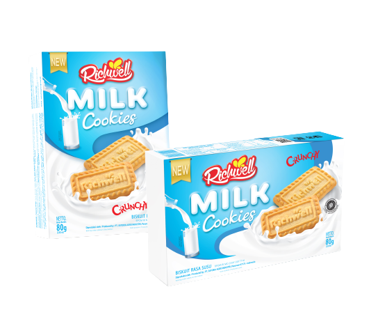 Richwell Cookies 80gr Showbox | Inaexport