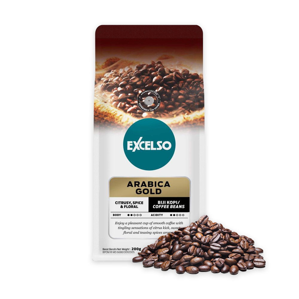 EXCELSO ARABICA GOLD COFFEE BEANS Inaexport