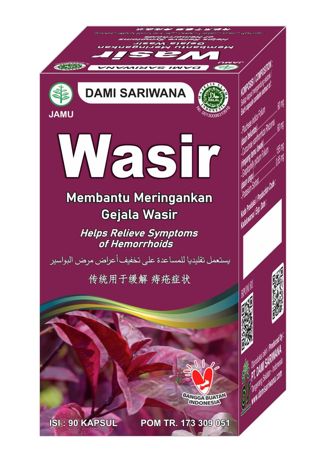 Wasir 90 capsules | Inaexport
