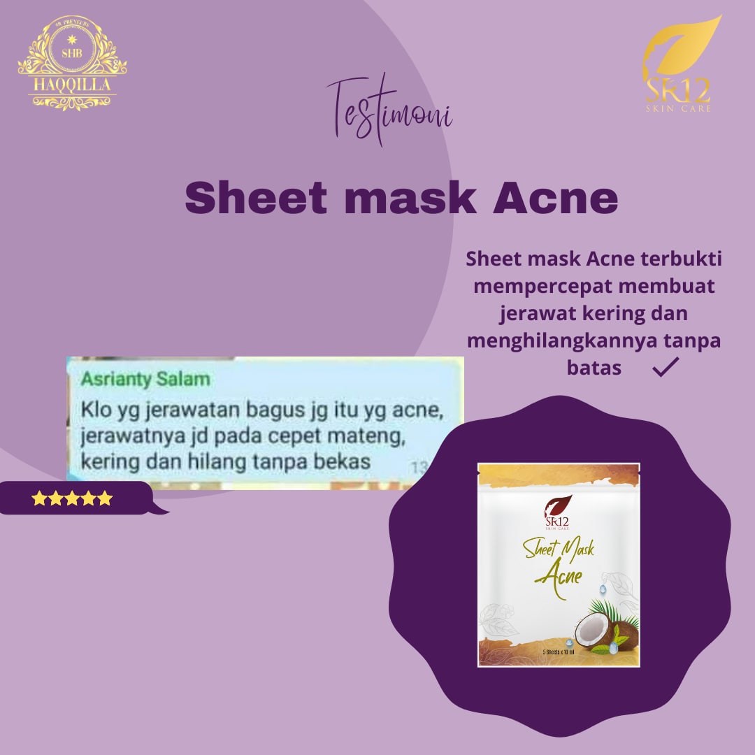 SHEET MASK ACNE | Inaexport