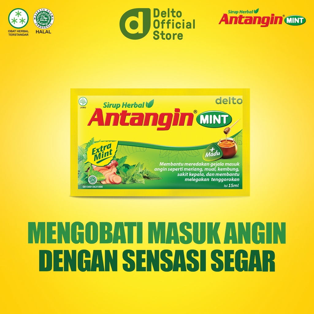 Antangin Mint Herbal Syrup | Inaexport