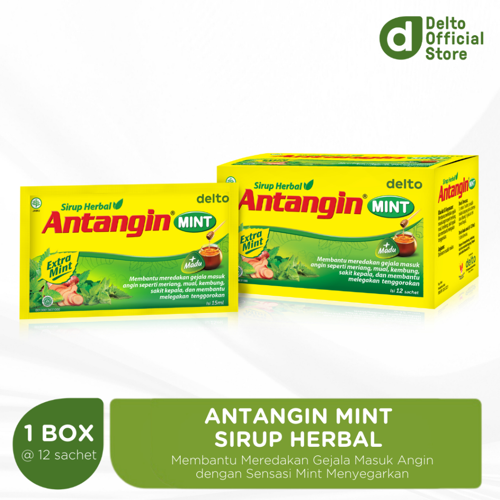 Antangin Mint Herbal Syrup | Inaexport
