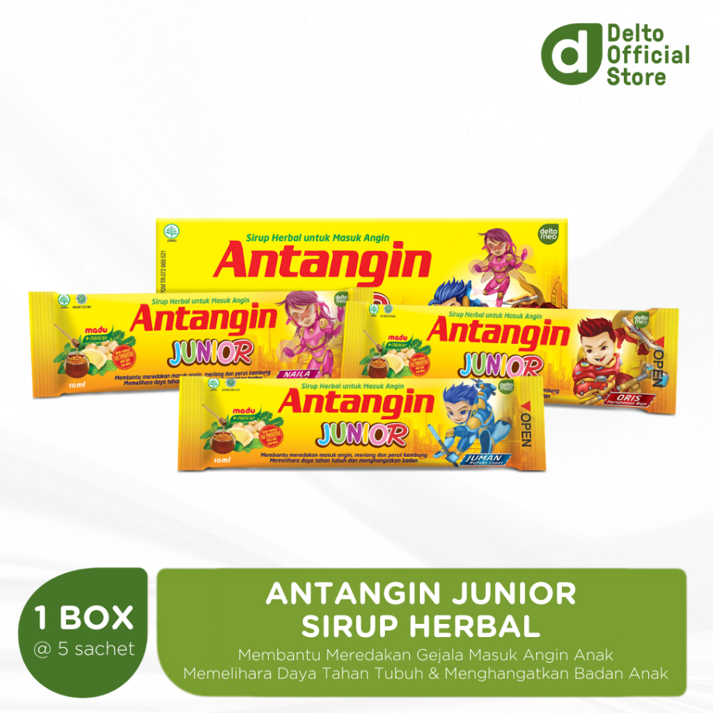 Antangin Junior Syrup | Inaexport