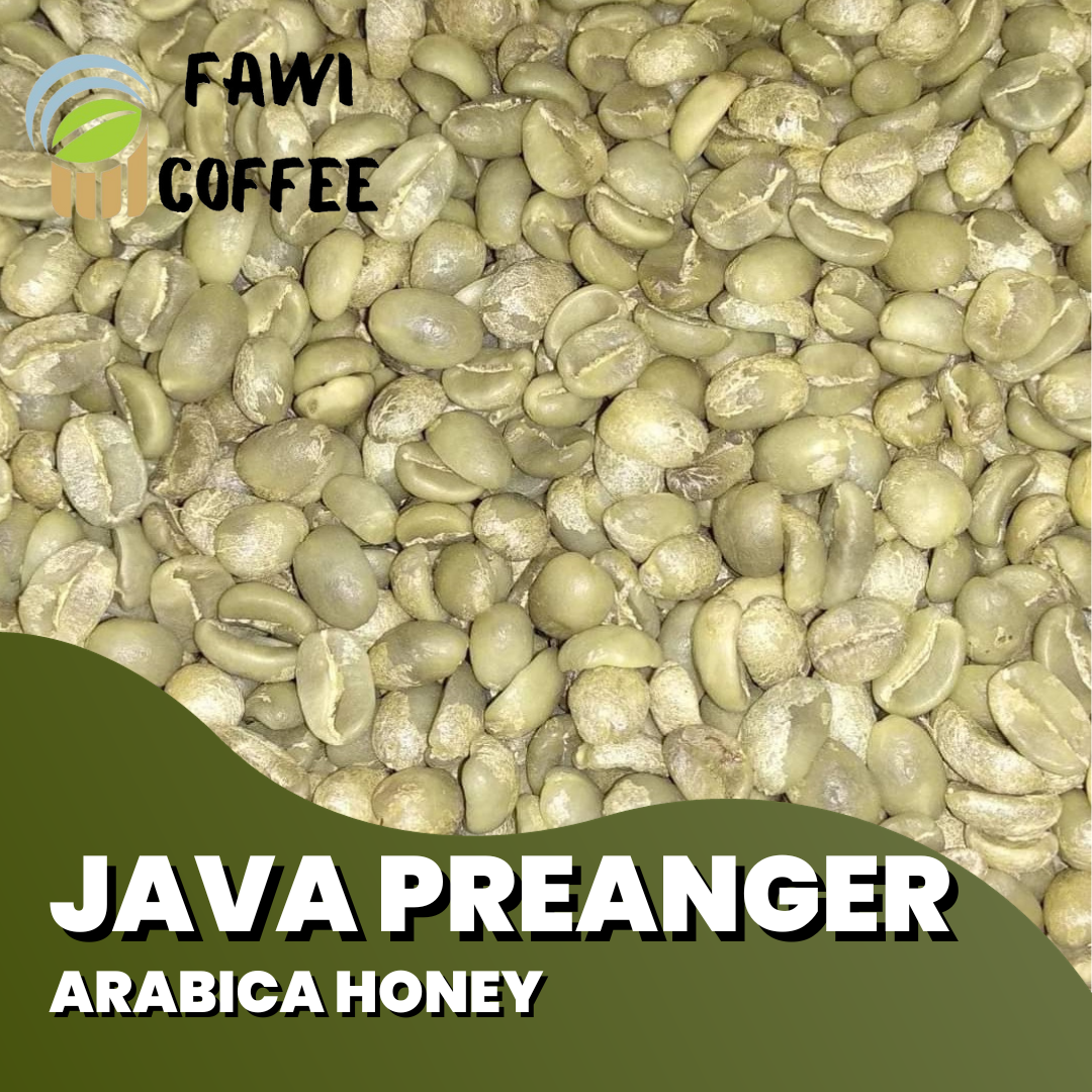 Green Beans Java Preanger Arabica Coffee Honey | Inaexport
