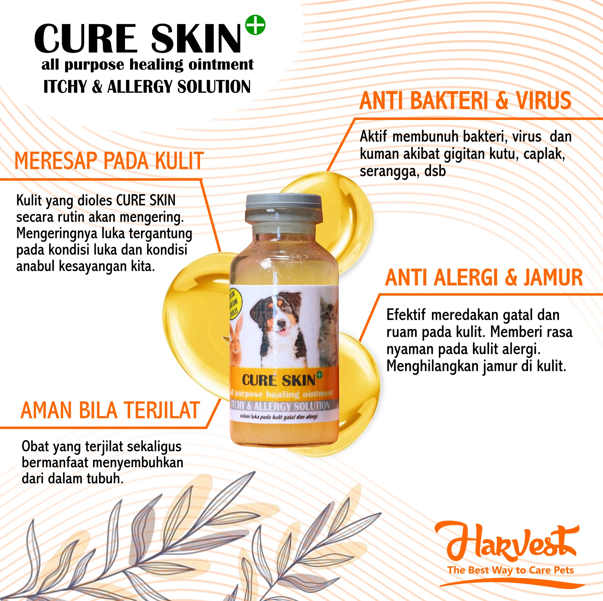 medicine for scabies demodex ringworm scabies itching HARVEST CURE SKIN ...