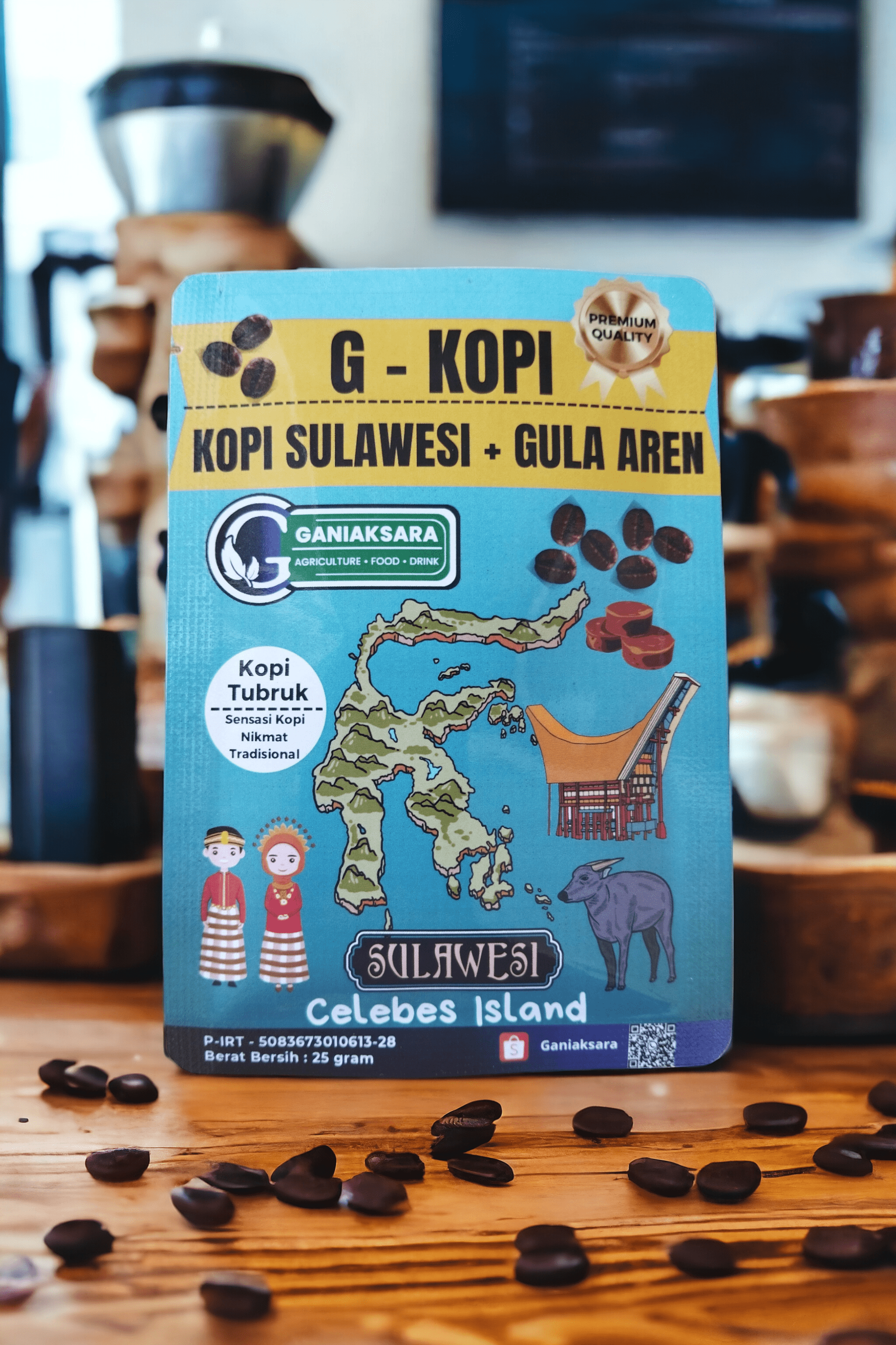 G - Sulawesi Coffee + Palm Sugar | Inaexport