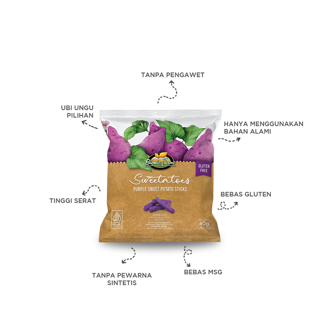 Sweetatoes Purple Sweet Potato Sticks | Inaexport