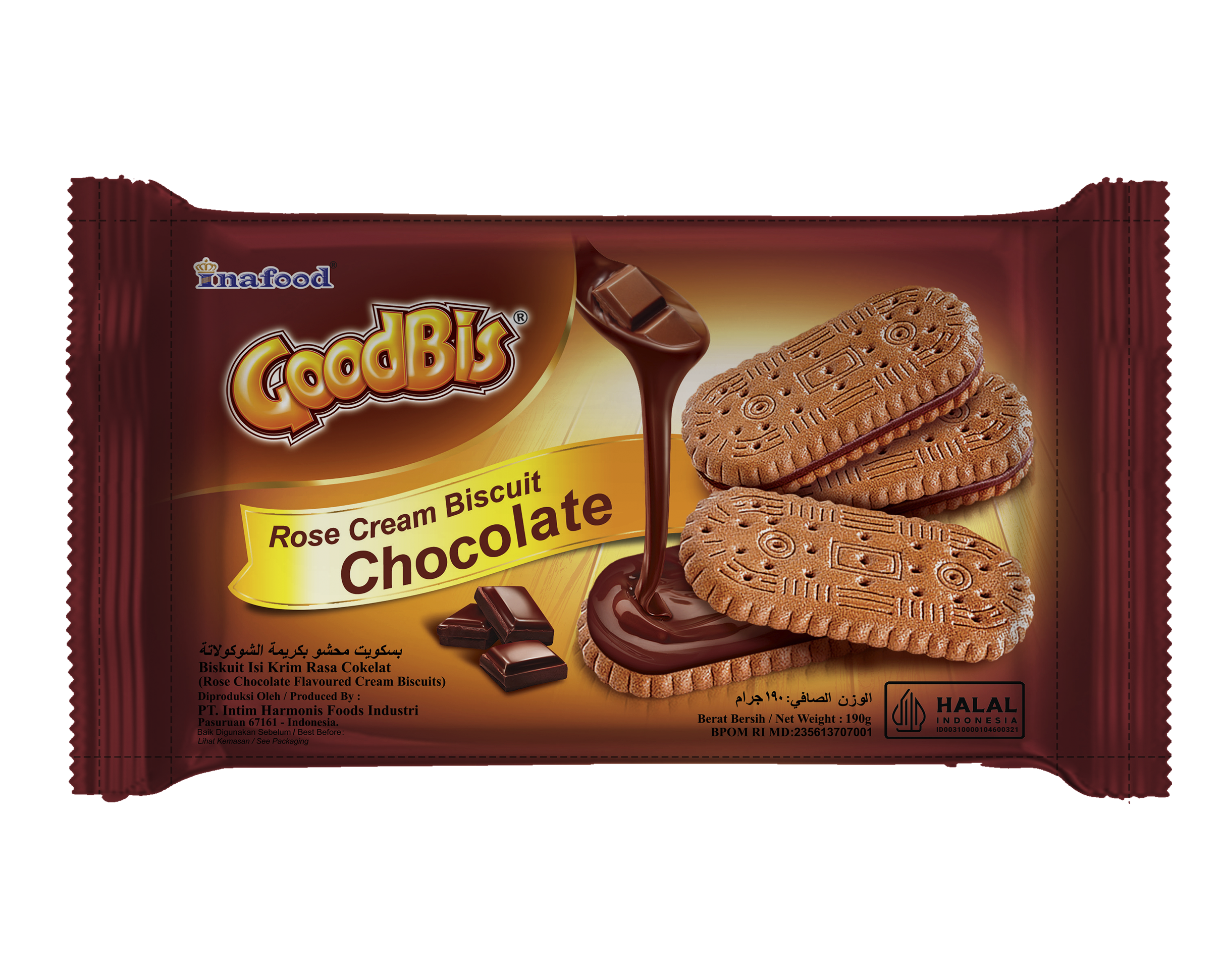 Goodbis Rose Chocolate Cream 21 | Inaexport