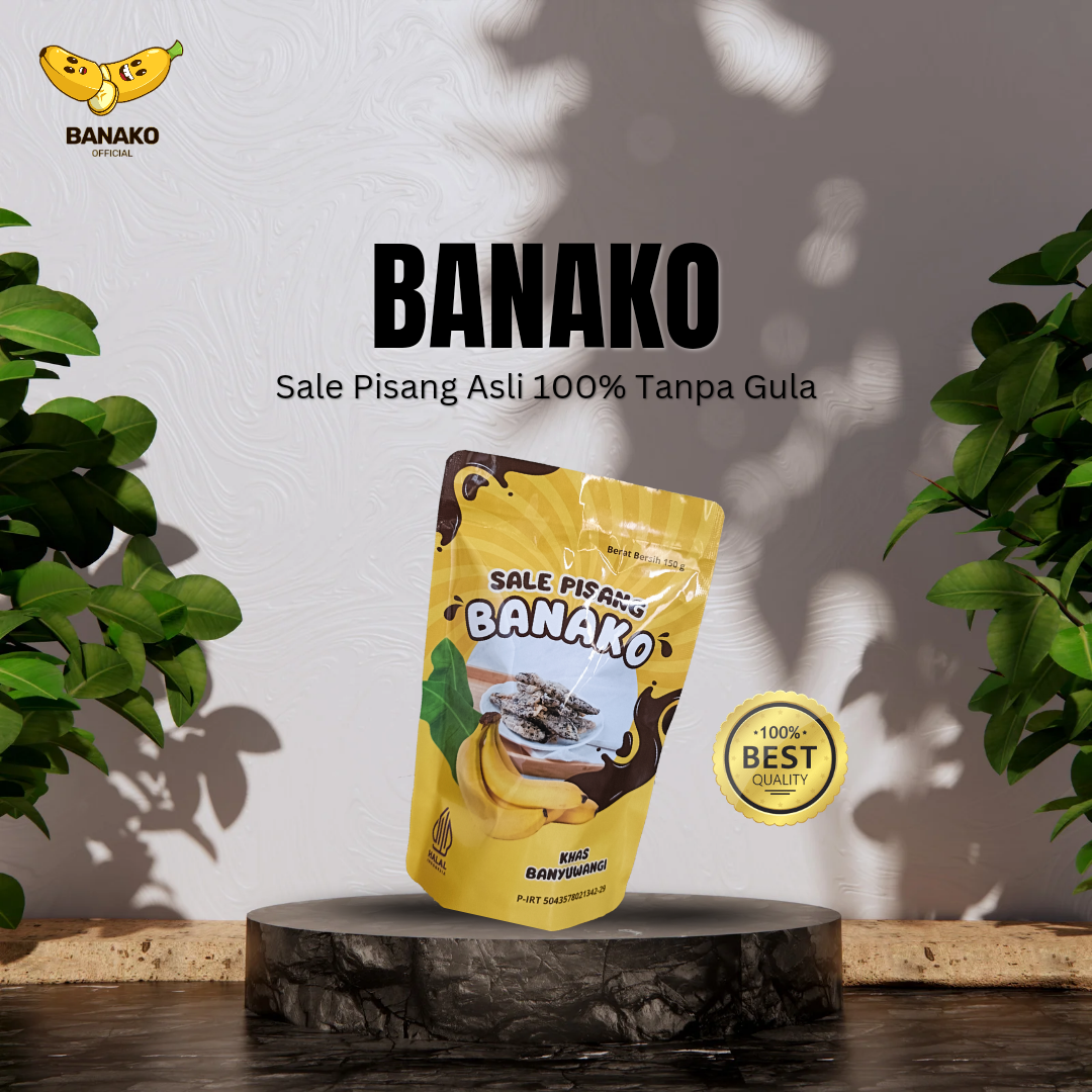 Sale Pisang (Dried Bananas) "Banako" | Inaexport