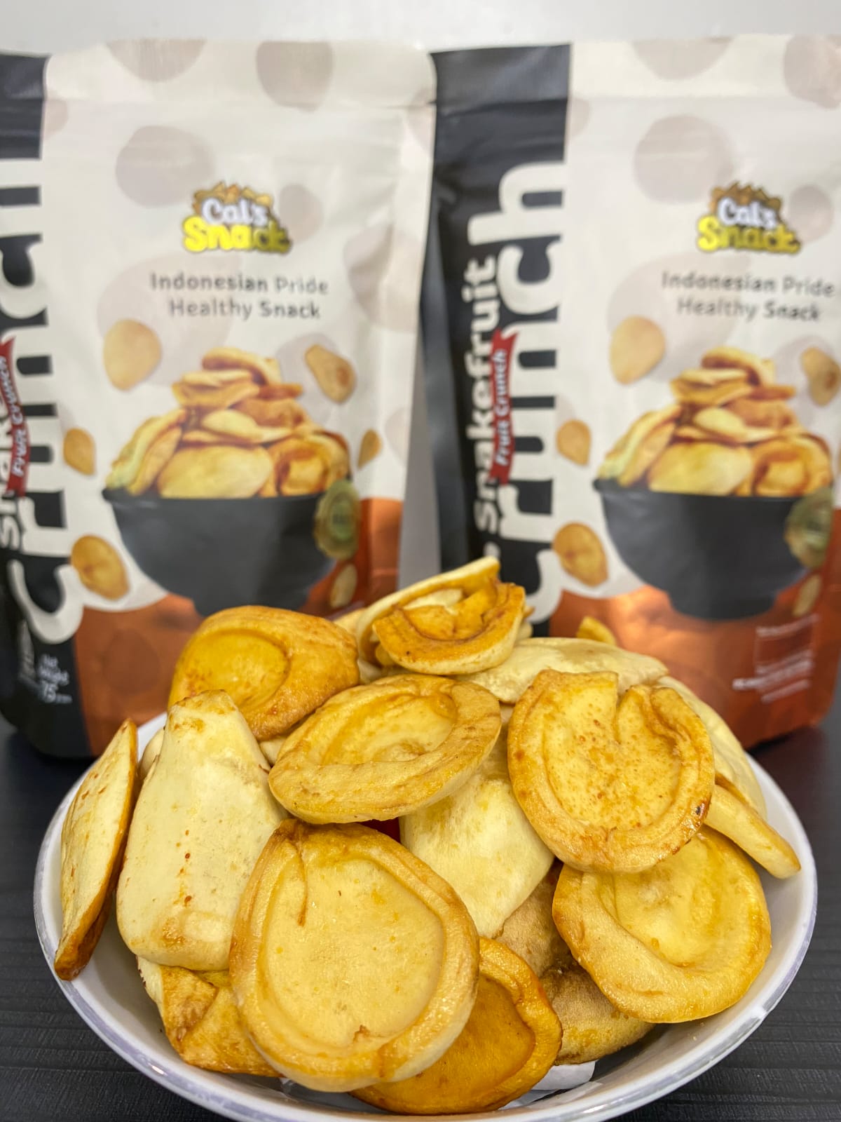 Cal's Snack SnakeFruit Crunch 75 Gram | Inaexport