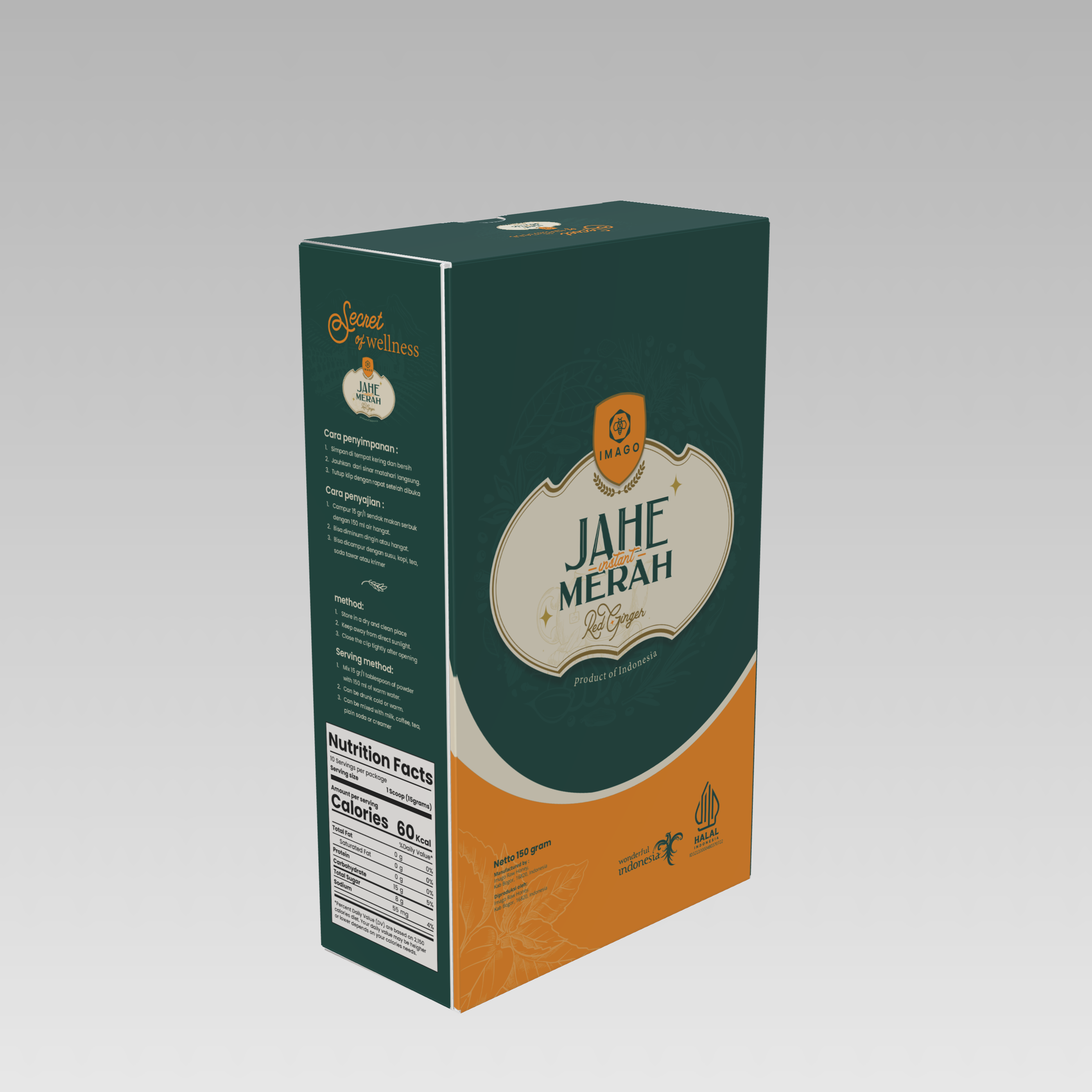 IMAGO Red Ginger Instant | Inaexport