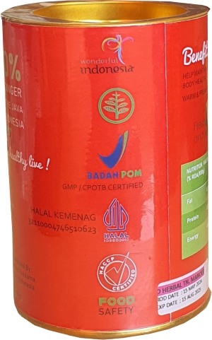 Red ginger instant powder 100g | Inaexport