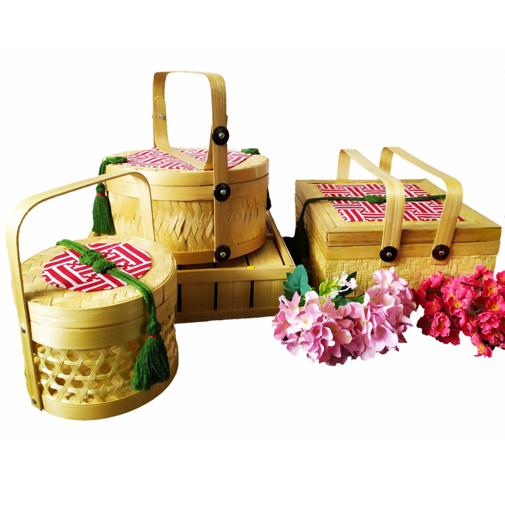 Woven Bamboo Containers | Inaexport