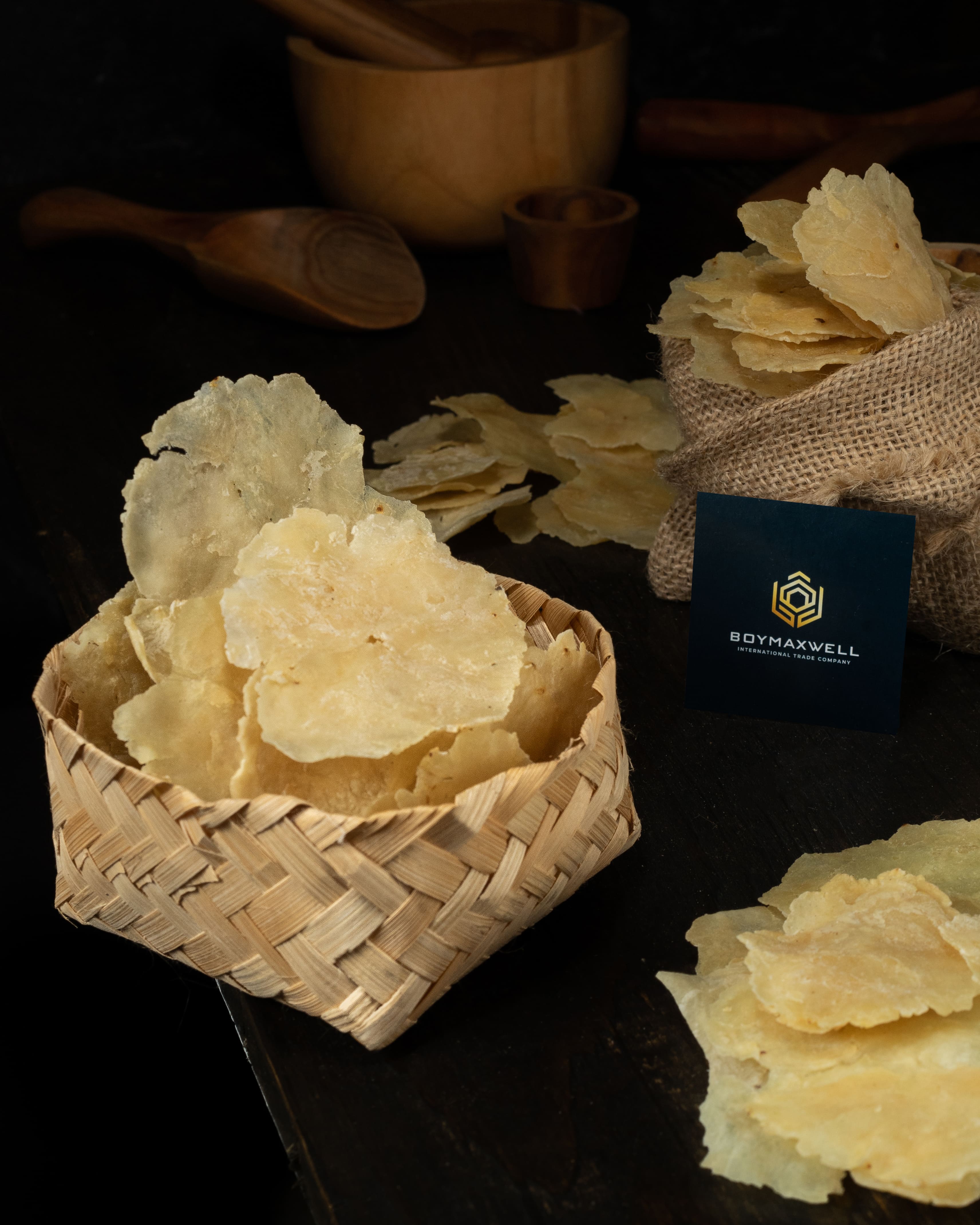 EMPING / MELINJO CHIPS GRADE 1 | Inaexport