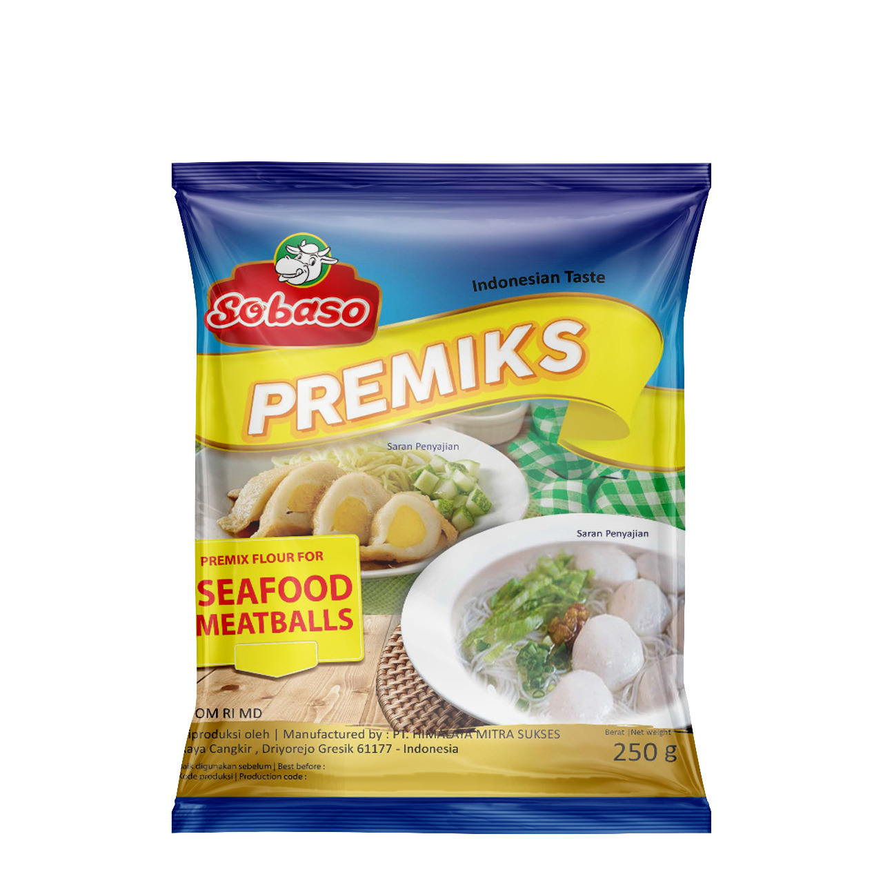 Premix Flour for Seafood Meatballs | Inaexport